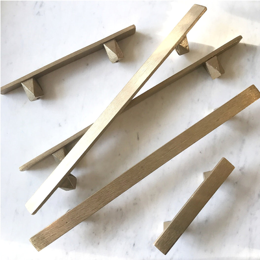 GEO series cast bronze 12" handle, various finishes. – Shayne Fox Hardware