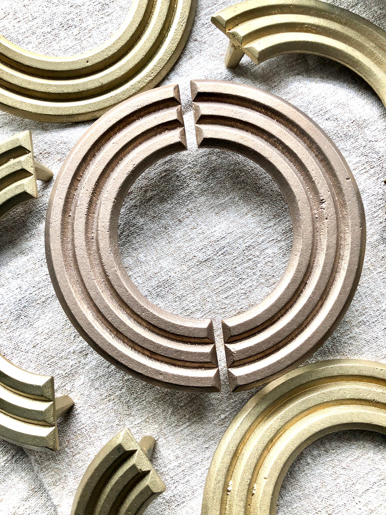 PYRA series, original 8" half moon handle, various finishes. – Shayne ...